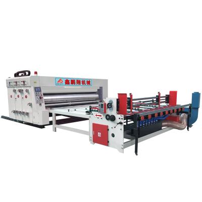 China G-Series Chain-Type Corrugated Carton Printing and Die-Cutting Machine with Combination Chain-Type Paper Feeding, Microcomputer Digital Phase Adjuster, and Automatic Plate Lifting and Inking System for sale