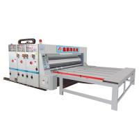 China High-Speed Flexo Printer & Die Cutter with Microcomputer Digital Phase Adjustment, Automatic Spray Lubrication, and Imported Urethane Rubber Pads for Corrugated Cardboard Production for sale