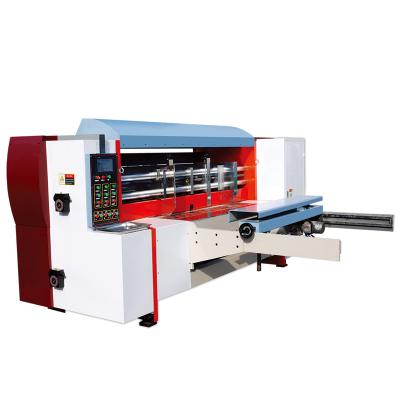 China High-Precision PLC Program Control Round Press Round Die-Cutting Machine with LCD Touch Screen and Automatic Soft Roller Grinding for sale
