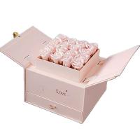 China end Custom Round Jewelry Gift Box with Double Doors and Varnishing Printing Handling for sale