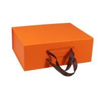China Custom Size Magnetic Shoe Box Packaging with Front Drop Design and UV Coating for sale