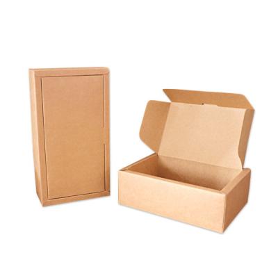 China Recyclable Custom Colorful Folding Paper Board Kraft Mailer Box With Your Logo Perfect for sale