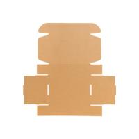 China Brown Collapsable Kraft Indestructo Mailers Shoe Box 6x4x2 For Clothing Underwear Packaging for sale
