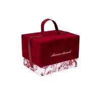 China Customer's Specific Requirement Rigid Boxes Large Dress Packaging Box with Handles for sale
