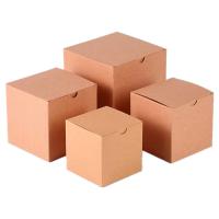 China Eco Friendly Recycled Paper Kraft Packaging Box Custom Logo Printing for sale