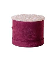 China Valentine's Day Fresh Rose Bouquet Cardboard Cylinder Box for Customized Gift Packaging for sale