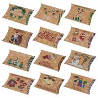 China Custom Logo Kraft Paper Mailer Box for Christmas Candy Express Packaging Solution for sale