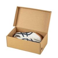 China Custom Order Accepted Collapsible Printing Paper Sneaker Leather Shoe Box With Handle for sale