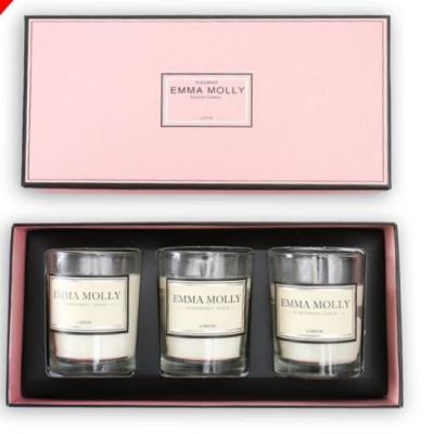 China Packaging Boxes for Fine Aromatherapy Smokeless Candles Custom Made CMYK 4C Printing for sale