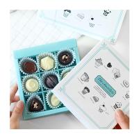 China Macaroon Candy Chocolate Box Cardboard Packaging Stamping Custom for sale