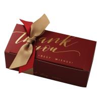 China Personalized Gift Boxes Made Easy with Our Custom Folding Recyclable Color Ribbon for sale