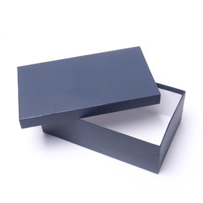 China Luxury Square Orange Rigid Cardboard Hair Extensions Packaging Gift Box for Varnishing for sale