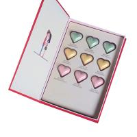 China Heart Matcha Ramadan bonbon Chocolate Box For Packing Edible for sale