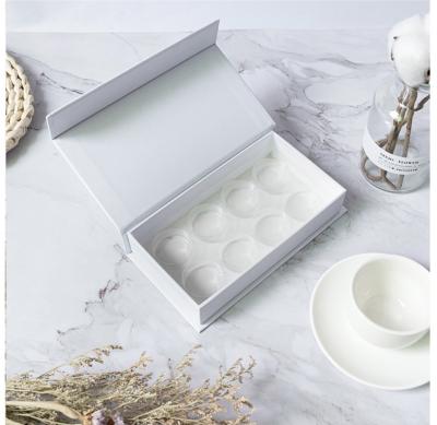China Glossy Lamination Rigid Truffle Chocolate Wrapping Box CMYK Paperboard Bulk for sale