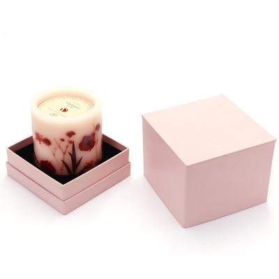 China Textured Paper Candle Gift Boxes for sale