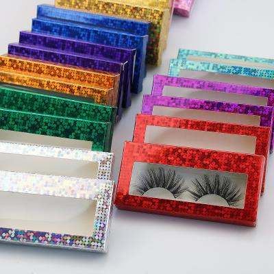 China Customized Rigiding Luxury Folding Paper Custom Private Label Logo Eyelashes Box for Craft for sale