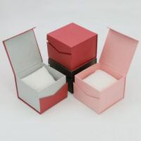 China Custom Luxury Colorful Rigiding Magnetic Ring Jewelry Box With Your Own Logo For Other for sale