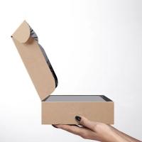 China Colorful Kraft Mailer Boxes Bulk Shipping Mailing Box Packaging 6x4x2 for sale