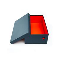 China 10x8x4 Paperboard Colored Mailer Boxes Storage With Rigid Lid Base Custom Printed for sale