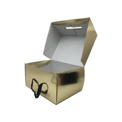China Bulk Flat Pack Corrugated Mailers Handbag Packaging Box Shipping for sale