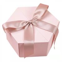 China Customized Cardboard Craft Hexagon Gift Box For Cosmetic Perfume Packing for sale