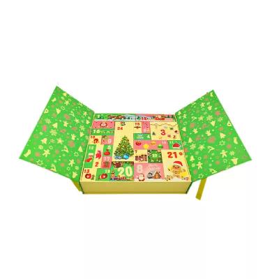 China Custom Luxury Christmas Gift Advent Calendar Box Mystery Blind Boxes for sale