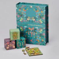 China Custom Printed Christmas Gift Boxes With Pantone CMYK Color Options for sale
