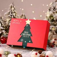 China Customized Christmas Atmosphere Christmas Tree Element Gift Box for sale