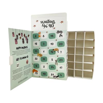 China Customized Christmas 24 Day Countdown Surprise Gift Blind Box for sale