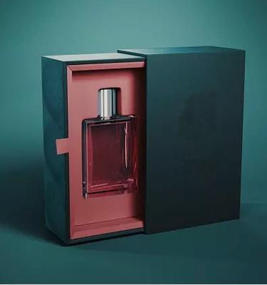 China Custom Logo Luxury Perfume Gift Box with UV Printing for sale
