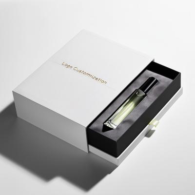 China Custom Gold Foil Stamped Luxury Perfume Gift Box for sale