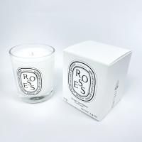 China Customised Cardboard Boxes with Lids and Gold Foil Logos Foldable Gift Boxes Suitable for Candle Packaging Box for sale