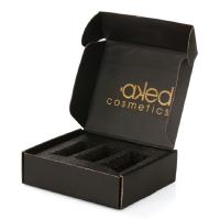 China Custom Luxury Durable Gift Box Glass Candle Jar Packaging Folding Corrugated Mailer Box Shipping Packaging With Insert for sale