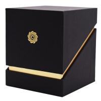 China Factory Wholesale Custom New Design logo square Luxury Perfume Candle Jars With Lid Shipping Boxes With Insert for sale