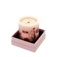 China Factory Wholesale Custom Hot Sale Luxury Rigiding Textured Paper Candle Gift Boxes Jars With Lid Print Own Logo for sale