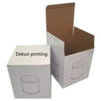 China Eco-friendly Design Custom Shipping Carton Auto Bottom Cardboard Box Retail Scented Candle Packaging White Gift Boxes for Wine for sale