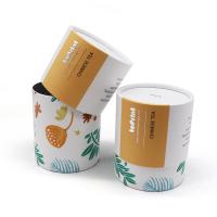 China Private Label 4 6 2 8 oz Custom Scented Candle Jar Essential Oil Container Paper Box Holder Cylinder Round Candle Packaging for sale