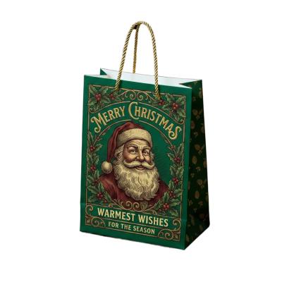 China Kraft Paper Handle Paper Bag Printed AI PDF PSD Artwork Durable Eco Friendly Packaging Ideal for Retail and Gift Packaging for sale