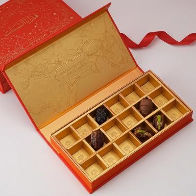 China Customizable Printing Chocolate Box with Paperboard Liner and Logo Personalization for Elegant Chocolate Packaging for sale