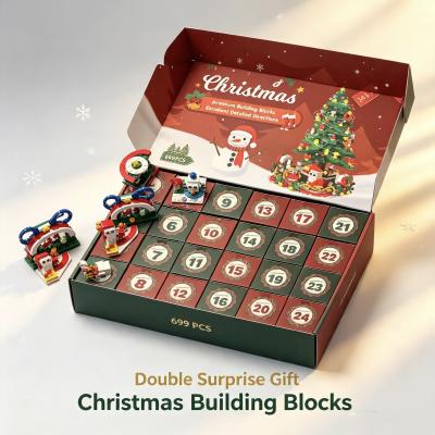 China Customizable Design Christmas Present Box with UV Foil Stamping and Pantone Color + CMYK for Festive Gifts for sale
