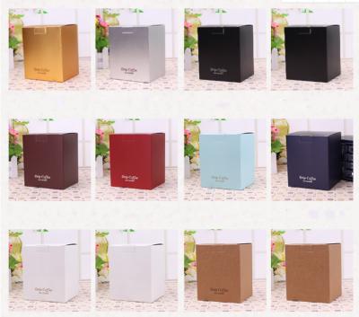 China Customized Logo Printing Aromatic Candle Box with Glossy Matt Hot Stamping and UV Finished Design Options for sale