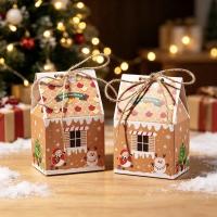 China Customizable AI Drawing Format Christmas Gift Box with UV, Gold or Silver Foil Stamping and Pantone Color + CMYK for sale