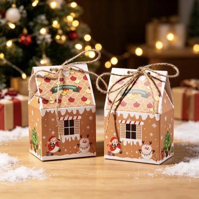 China Customizable AI Drawing Format Christmas Gift Box with UV, Gold or Silver Foil Stamping and Pantone Color + CMYK for sale