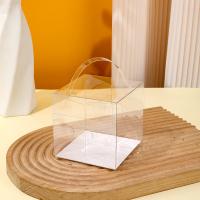 China Custom Logo Printing PVC Box with Square Shape and Waterresistant Clear PVC Packaging Box for Multipurpose Storage for sale