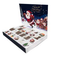 China Custom Logo Christmas Wrapping Box with AI Drawing Format and UV Gold or Silver Foil Stamping for Holiday Gift Packaging for sale