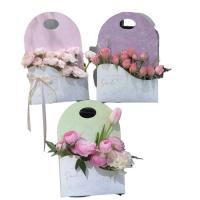 China Vintage Style Rose Gift Box with Gold Stamping Finishing and Customizable Options for Elegant Presentation for sale