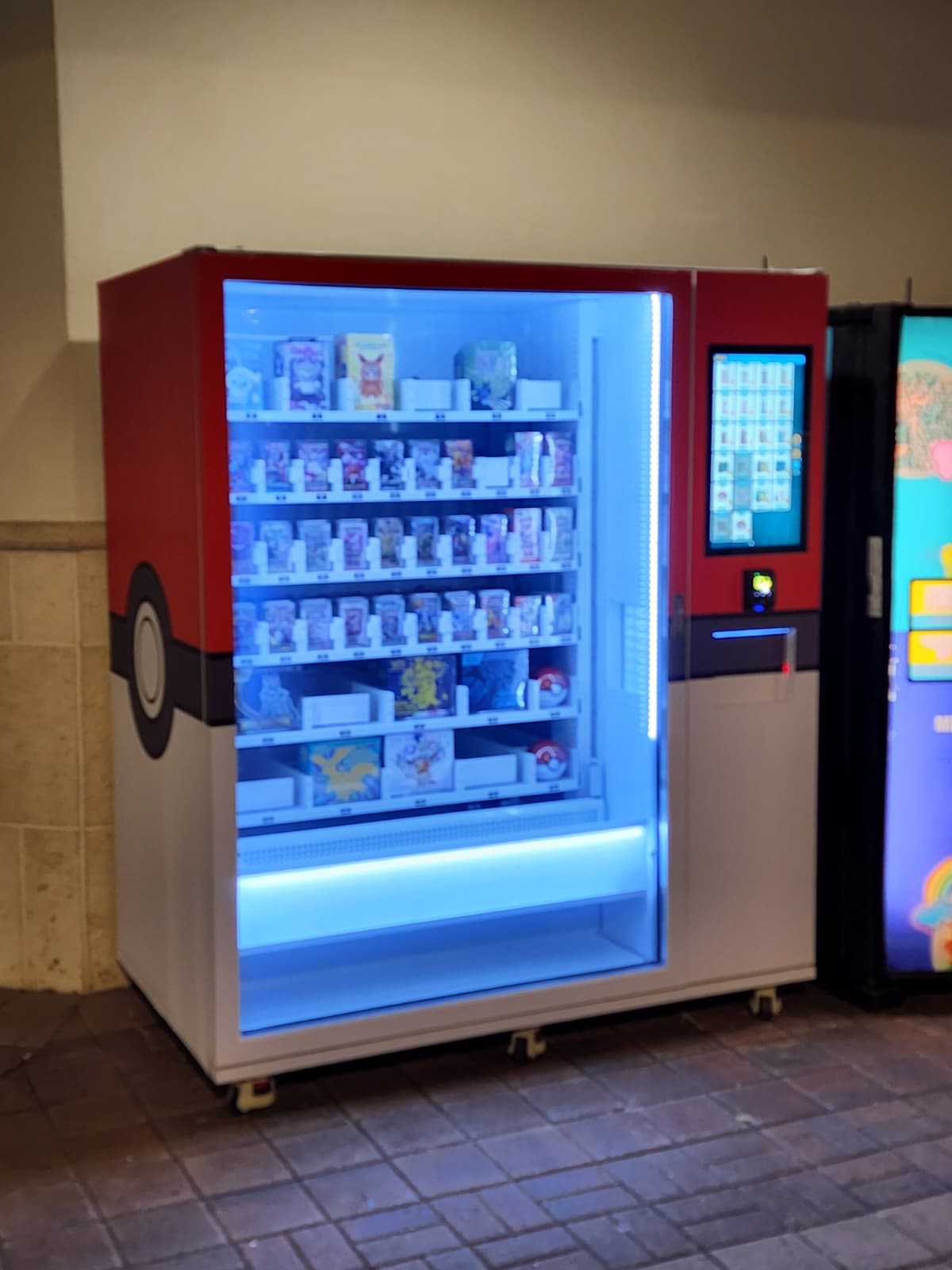 pokemon vending machine