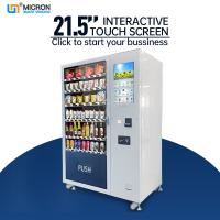 China Snack and Drink Vending Machine with Card Reader & Smart Backend System for Shopping Mall Owner for sale