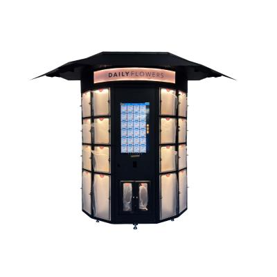 China WEIMI Out Door Flower Vending Machine with Smart Cooling, Touch Screen & Inventory Management for sale