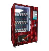 China Commercial Alcohol Vending Machine With Lift System and Age Verification for Glass Bottled Beer Wine Sales for sale